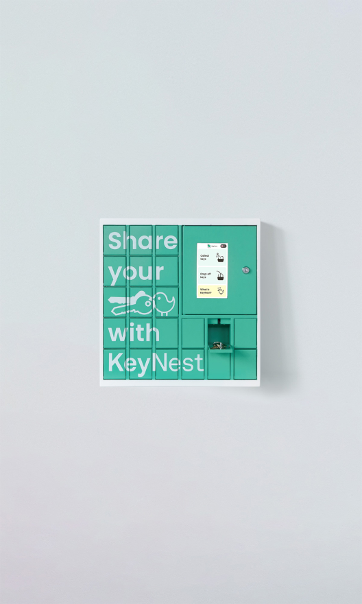 Electronic key locker | KeyNest